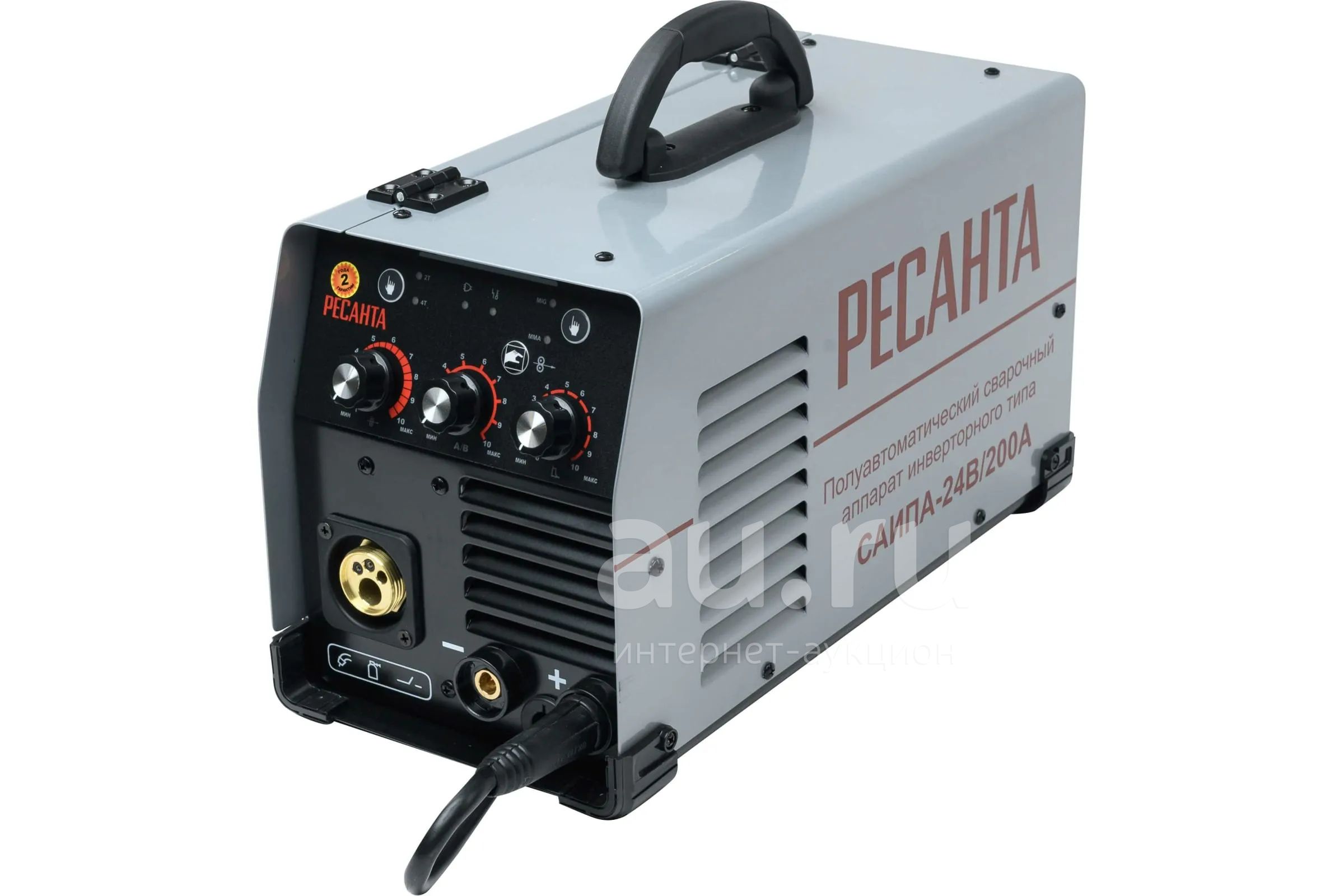 Сварочный полуавтомат Ресанта САИПА-24В/200А (MIG/MAG) ММА / 6,9 кВт ...
