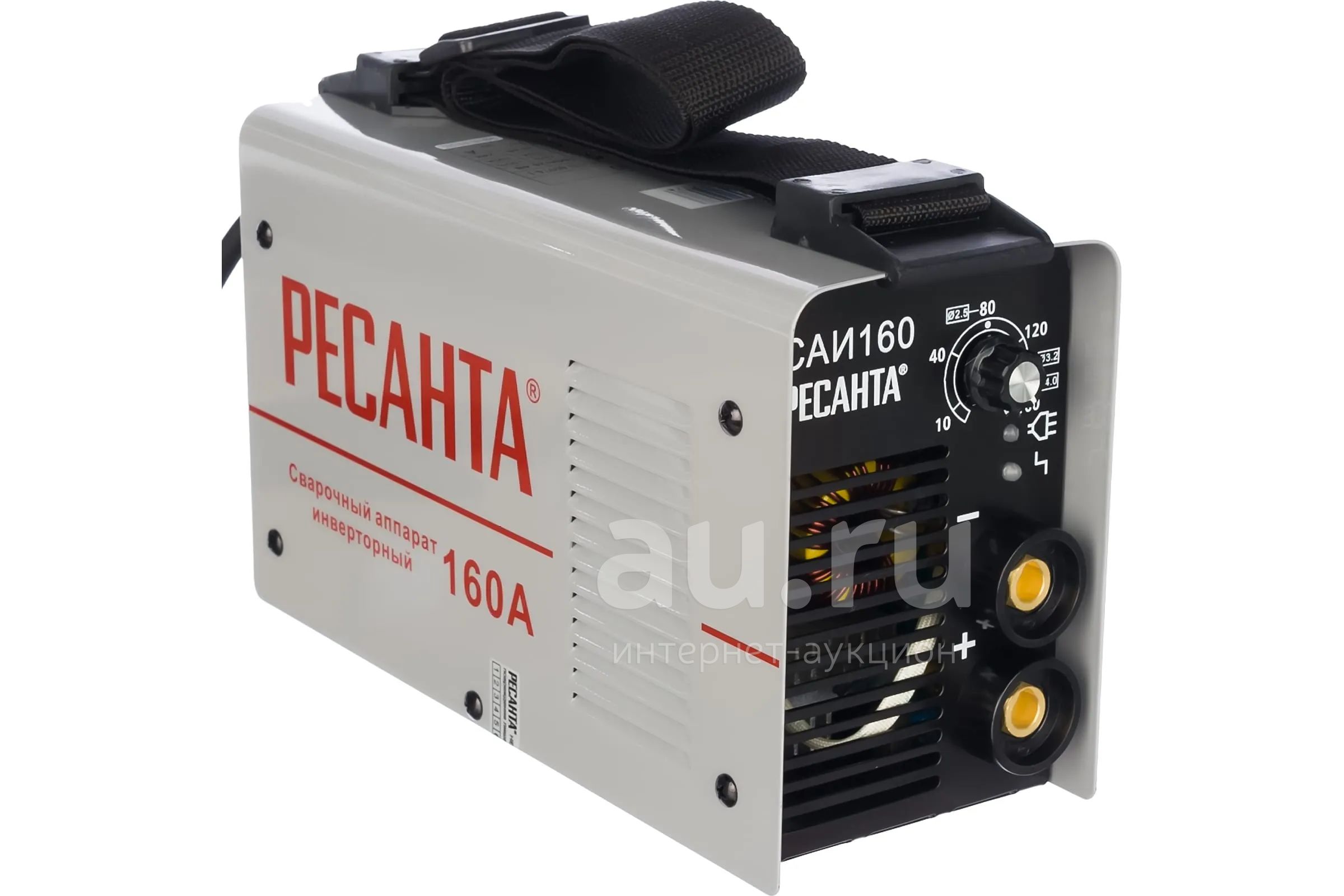 Сварочный аппарат Ресанта САИ 160 инверторного типа, 140-260В, 6,5кВт ...