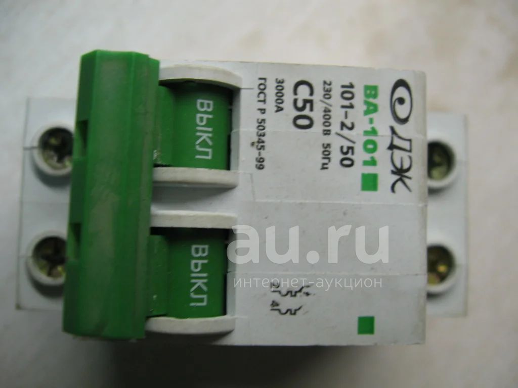 Новый автомат ВА-101 50А — купить в Красноярске. Состояние: Новое ...