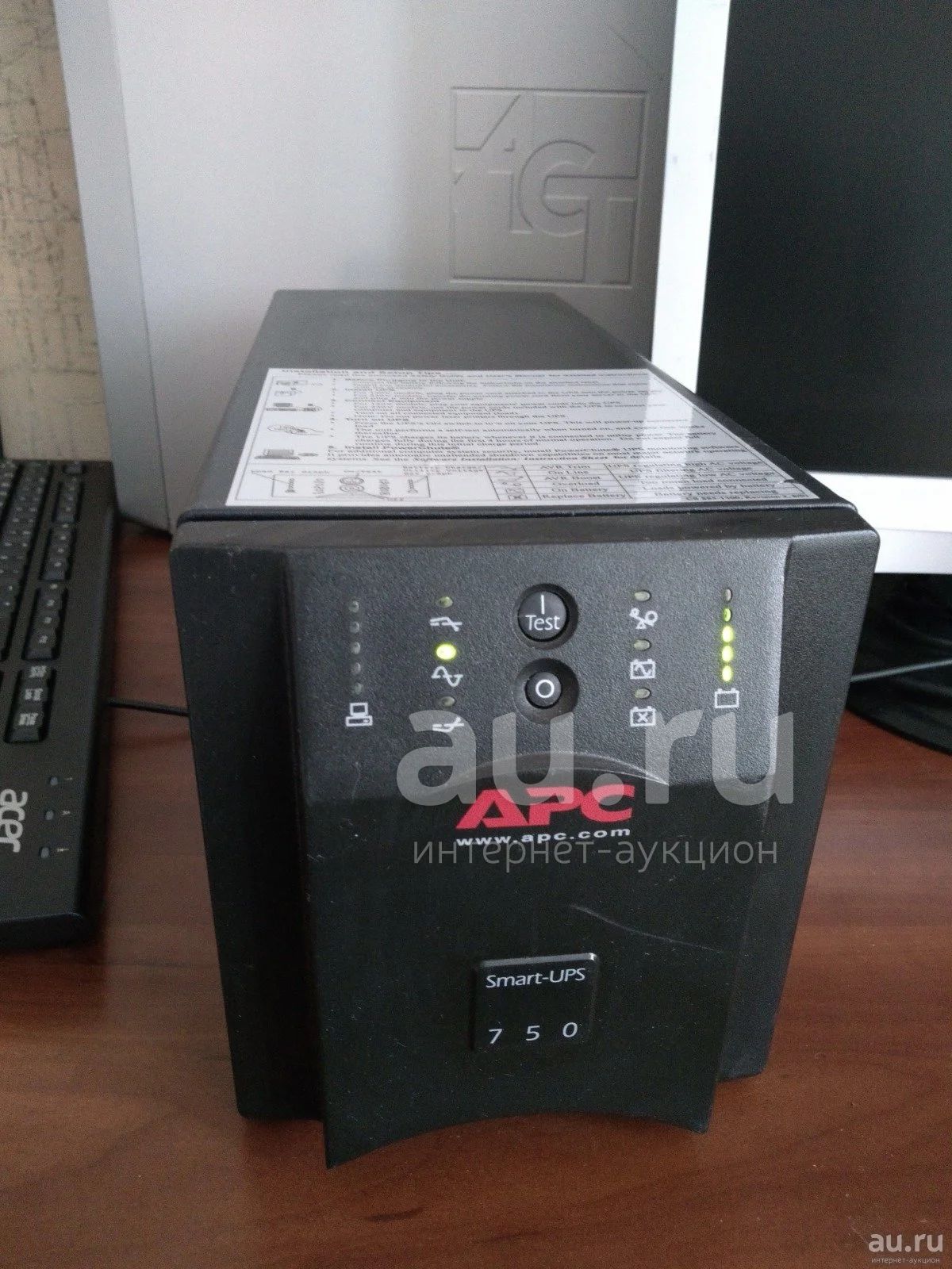 Бесперебойник APC smartUPS 750. Новые батареи — купить в Красноярске ...