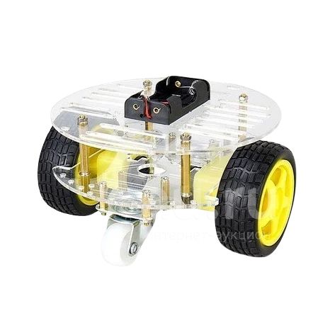 Платформа для сборки робота №3 (2WD) — купить в Красноярске. Состояние ...