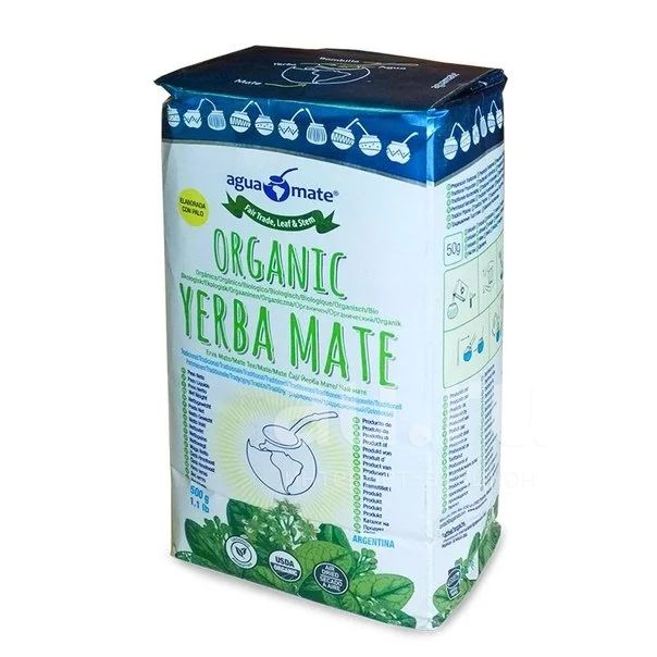 Аргентинский энергетический напиток Мате / Матэ Aguamate Organic 500г ...