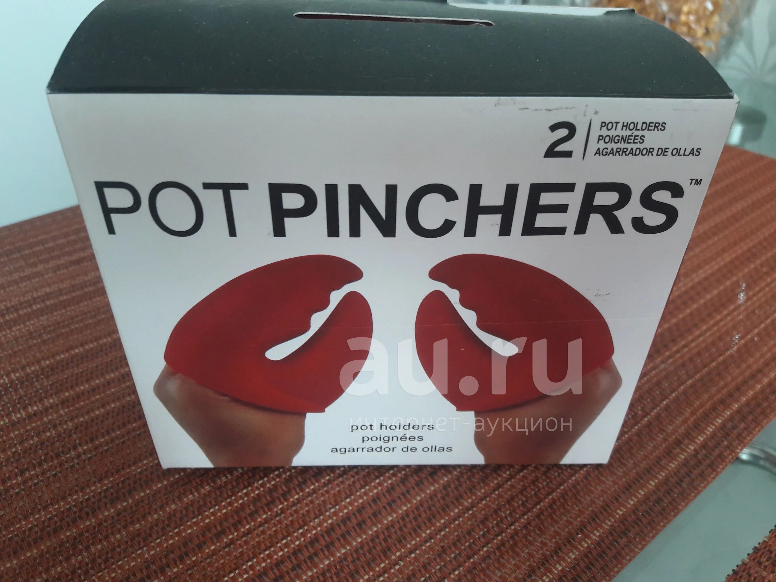 Прихватки Силиконовые Pot Pinchers — купить в Красноярске. Состояние ...