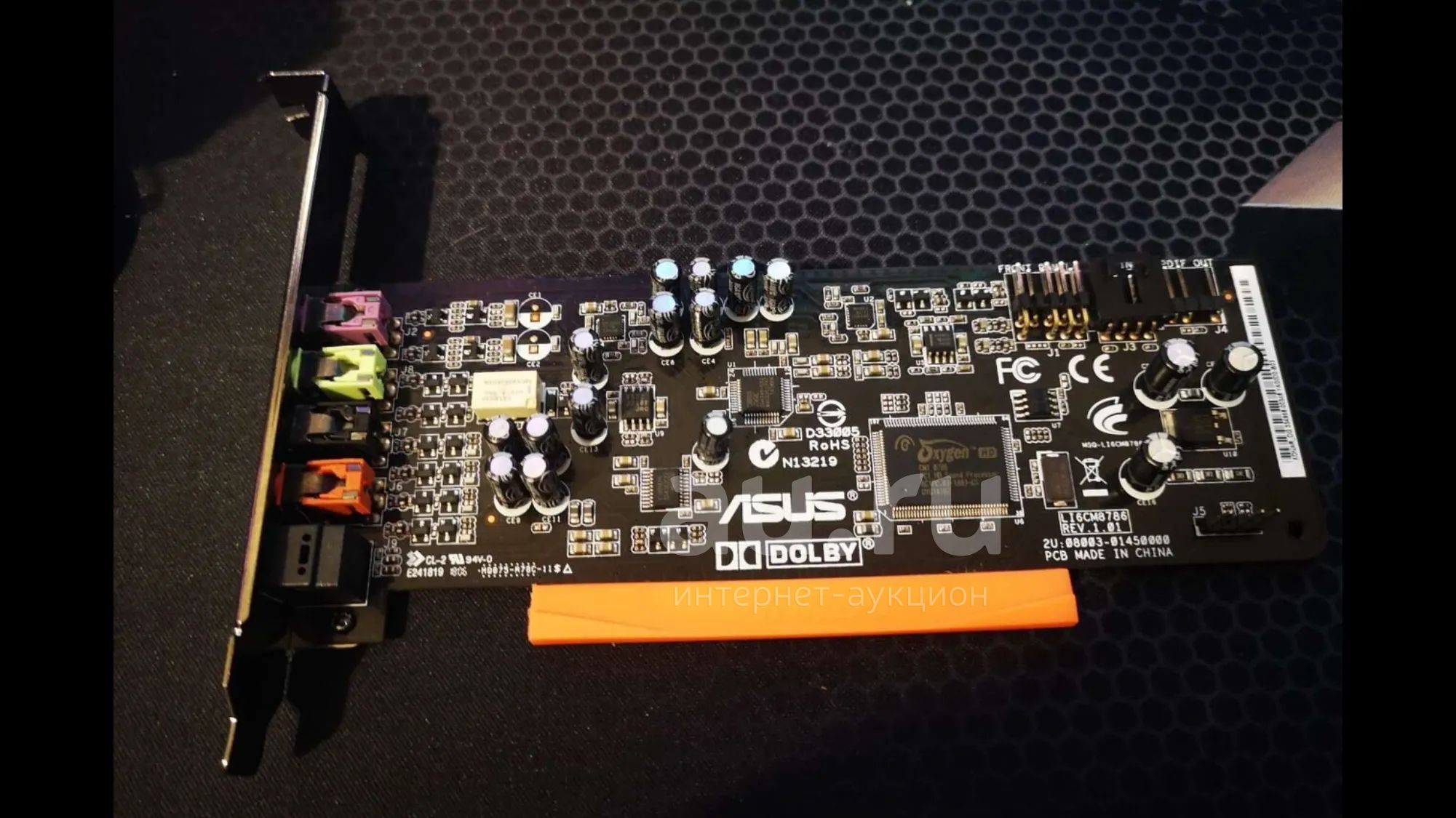 Звуковая карта ASUS Xonar dg — купить в Красноярске. Состояние: Б/у ...