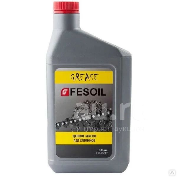 Масло для cмазки цепи FESOIL минеральное адгезионное 940мл — купить в ...