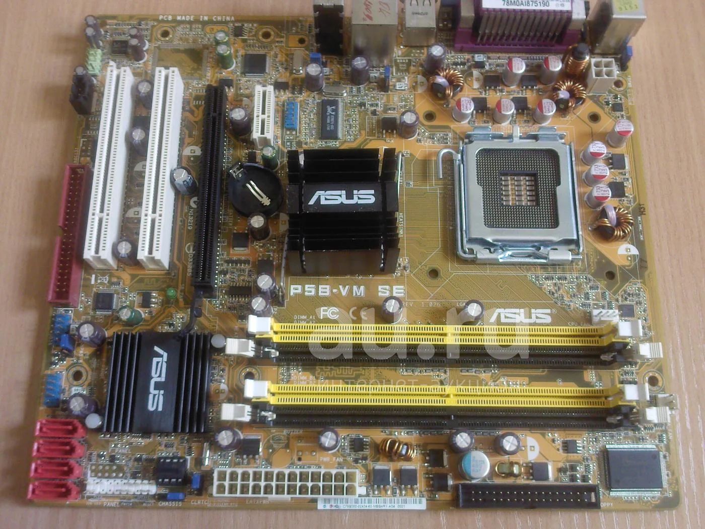 Материнская плата Asus P5B-VM SE (по блицу две!) — купить в Красноярске ...