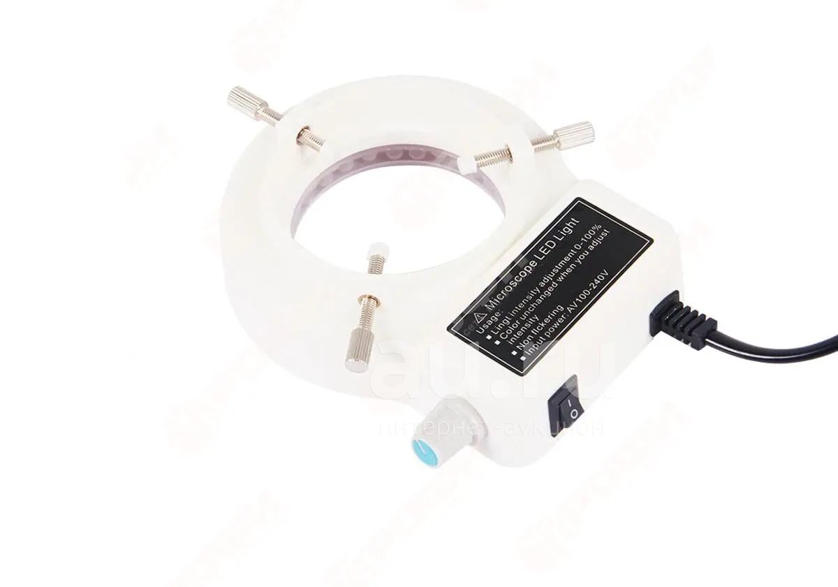 Лампа для микроскопа кольцевая светодиодная (60LED) Kaisi — купить в ...