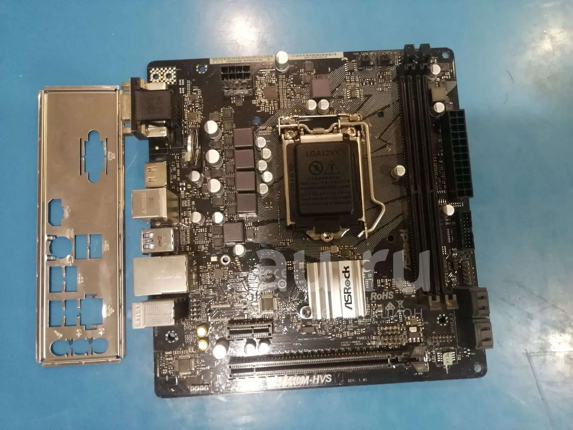 Материнская плата ASRock H410M-HVS LGA1200 VGA HDMI USB 3.0 — купить в ...