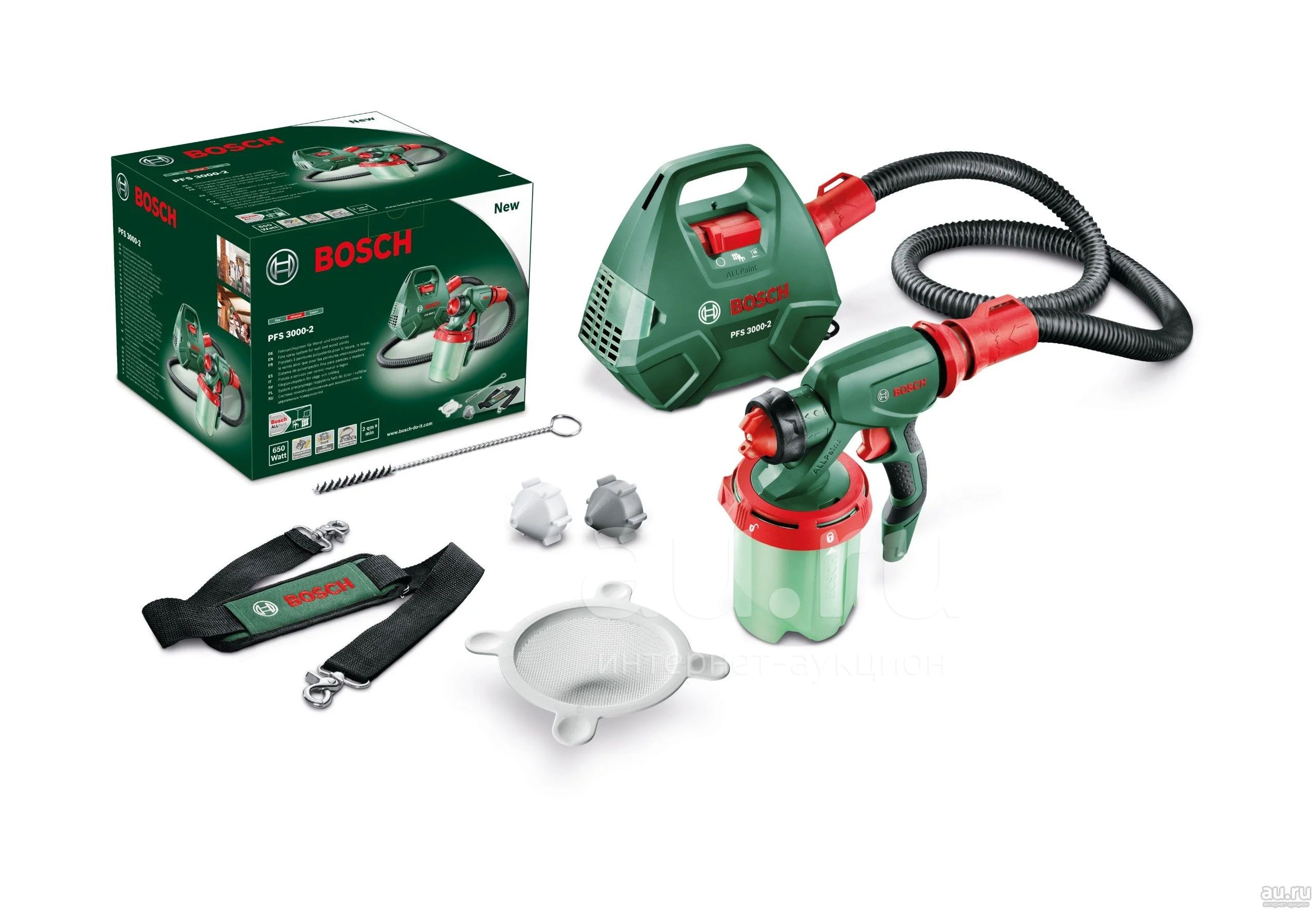 Краскопульт электрический / электрокраскопульт BOSCH PFS 3000-2 (650Вт ...