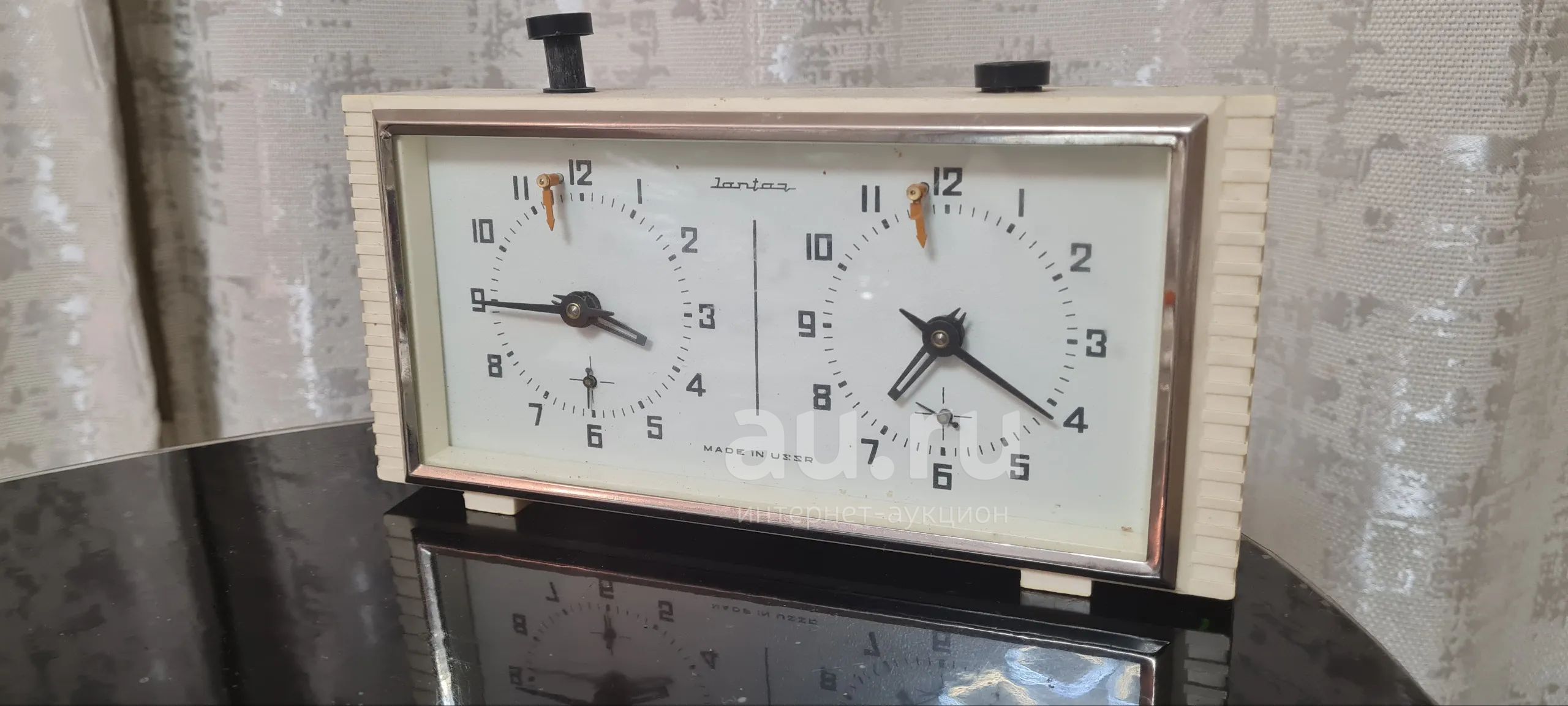 часы шахматные СССР — купить в Красноярске Состояние Б у Часы настенные настольные на