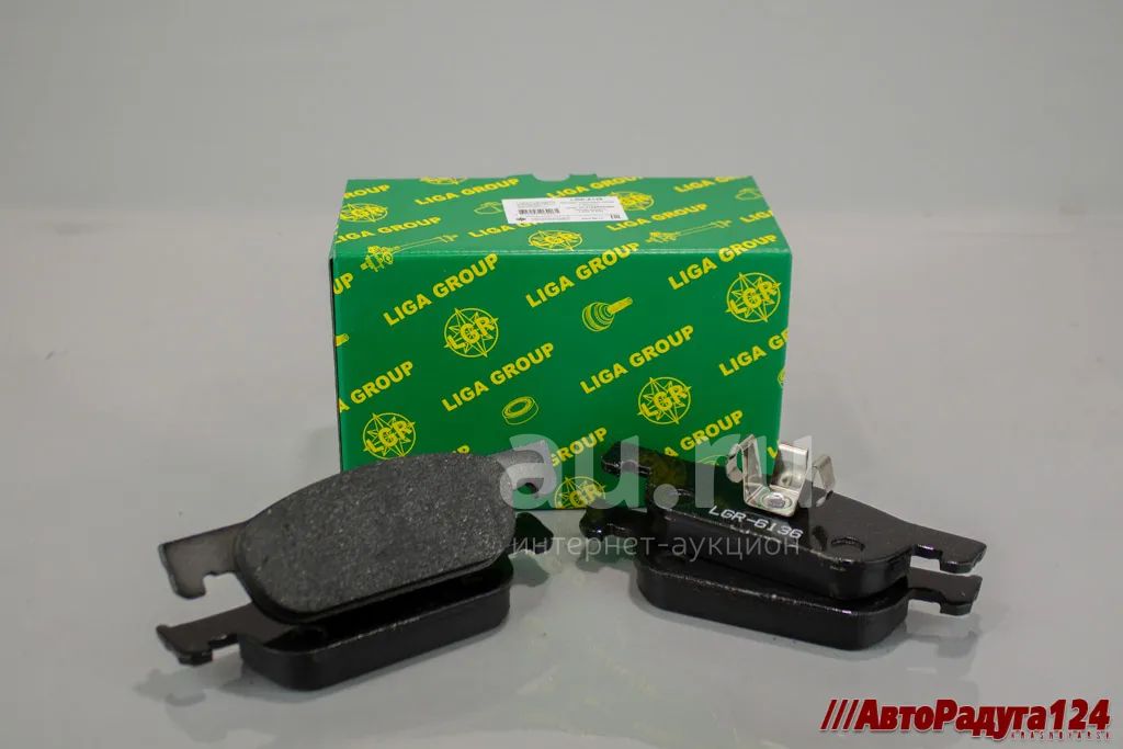 Колодки Лада XRay передние (двигатель ВАЗ, 155 мм) (410605536R) [LGR ...