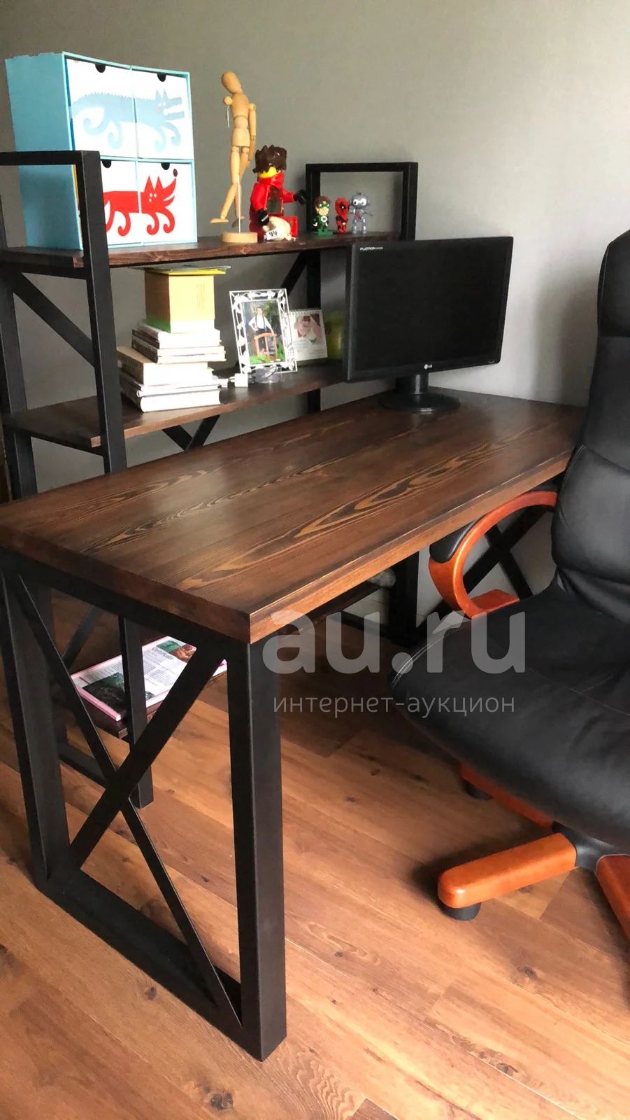 Письменный компьютерный стол в стиле лофт — купить в Красноярске ...