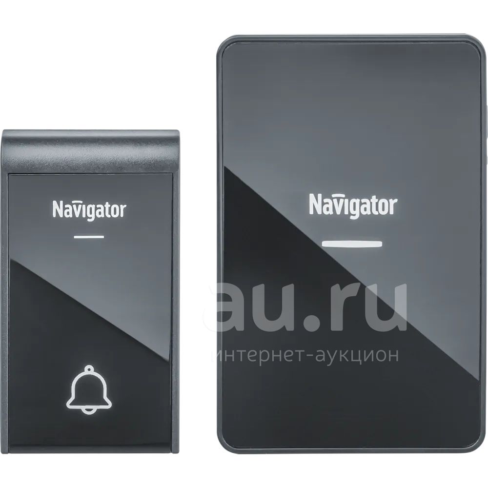 Звонок беспроводной Navigator 80512, полифония 8 мелодий, радиус 150м ...