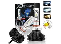 Светодиодные лампы X3 LED Headlight H8 / H9 / H11 Lumileds ZES 9-32V ...