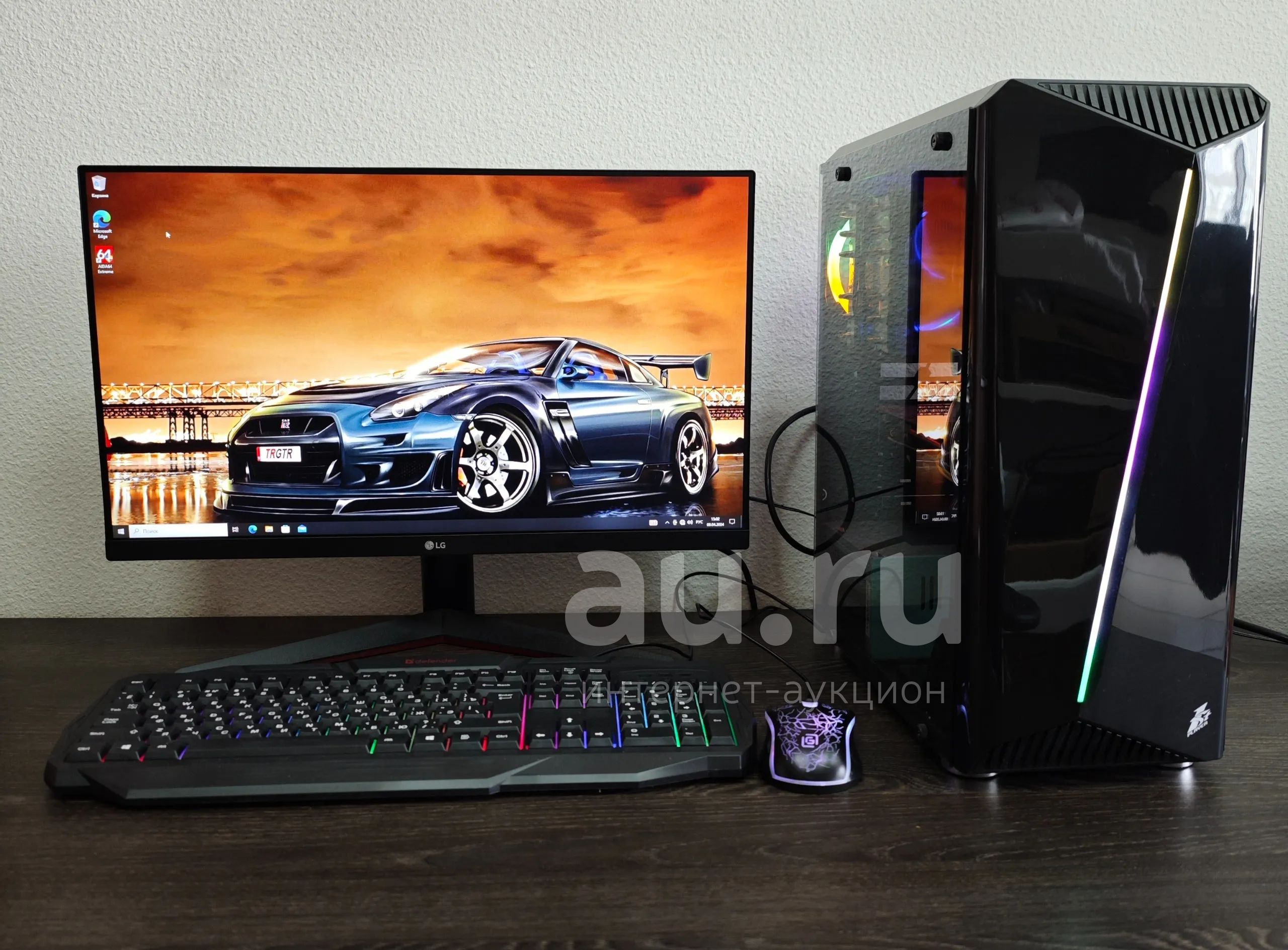 Пк в сборе с монитором LG 24" — купить в Красноярске. Состояние: Б/у ...