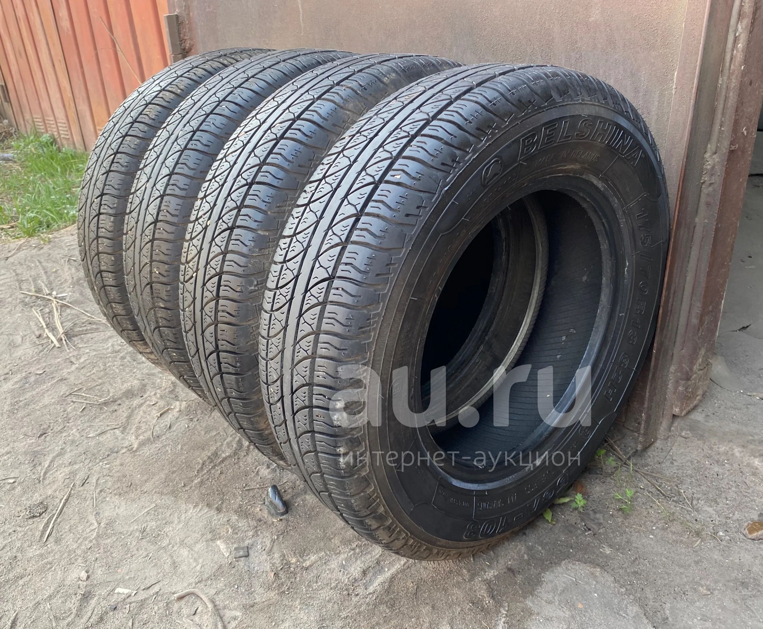 Летняя резина Белшина 175/70 R13 — купить в Красноярске. Состояние: Б/у ...