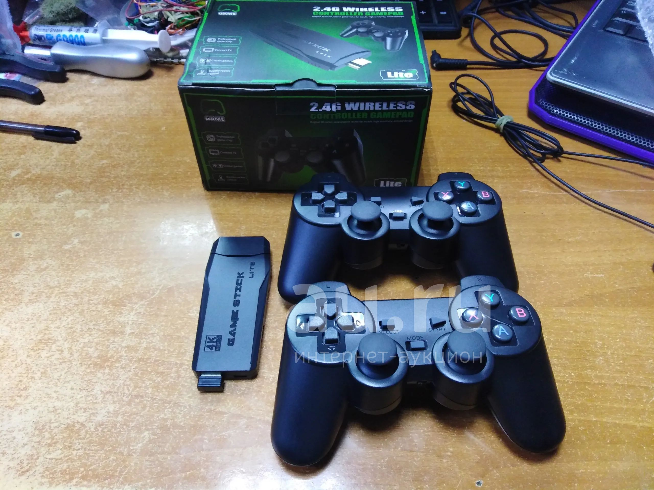 Игровая приставка портативная ретро консоль Gamestick Game Stick Lite ...