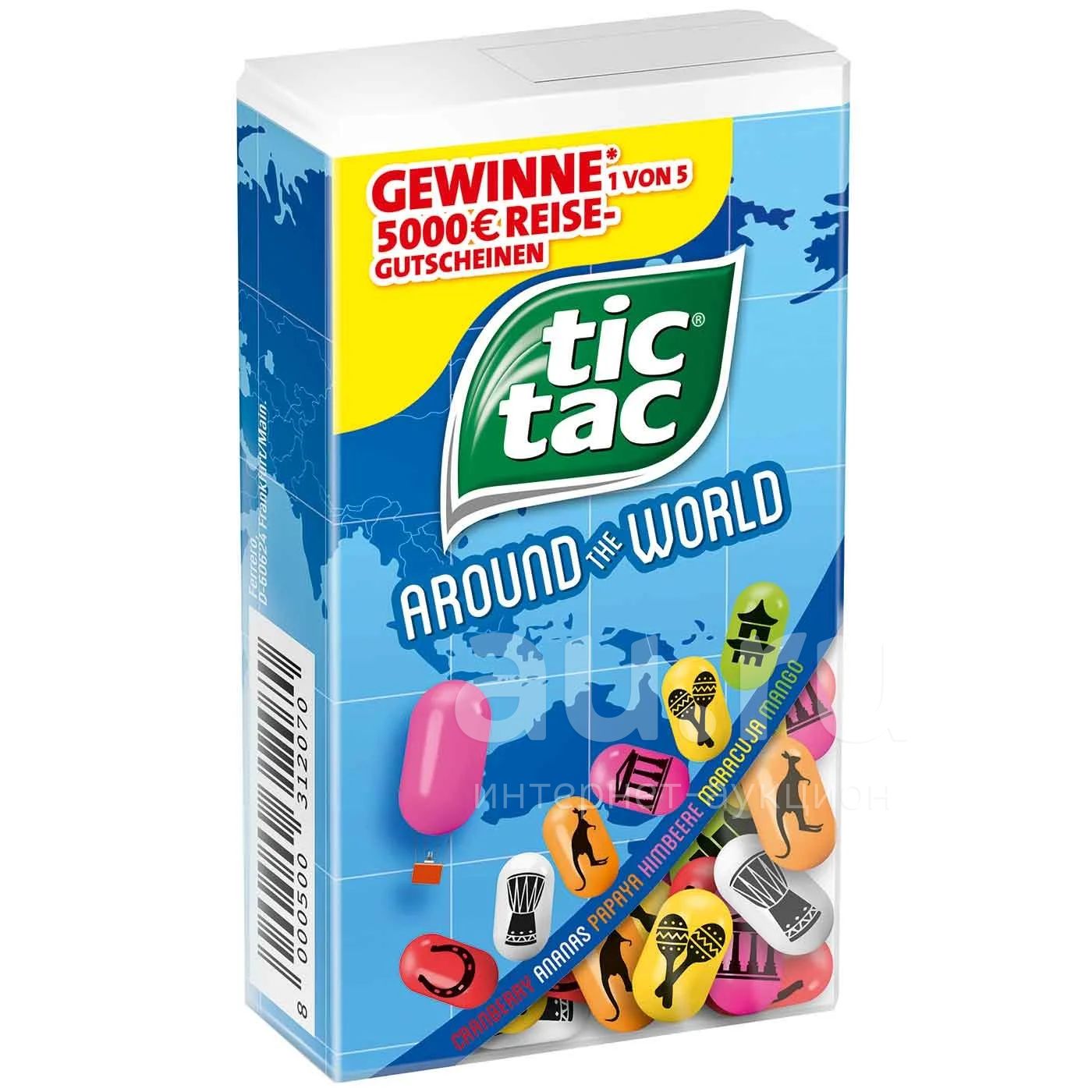 tic tac around the world — купить в Красноярске. Шоколад, конфеты на ...