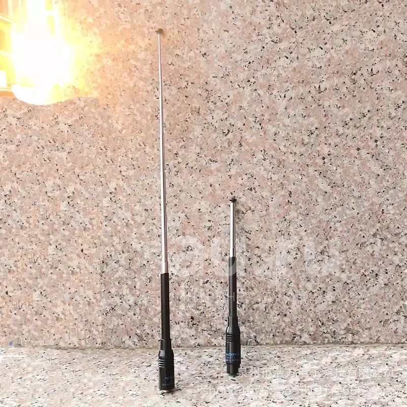 Антенна телескопическая NA-773 SMA-F UHF+VHF(для Baofeng UV-5R/82/B5/B6 ...