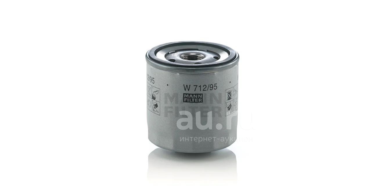 Фильтр масляный MANN W71295 W712/95 Audi Skoda Seat Volkswagen — купить ...