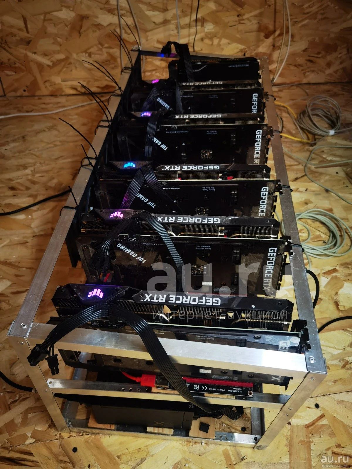 Майнинг ферма 6x3060ti ASUS TUF — купить в Красноярске. Состояние: Б/у ...