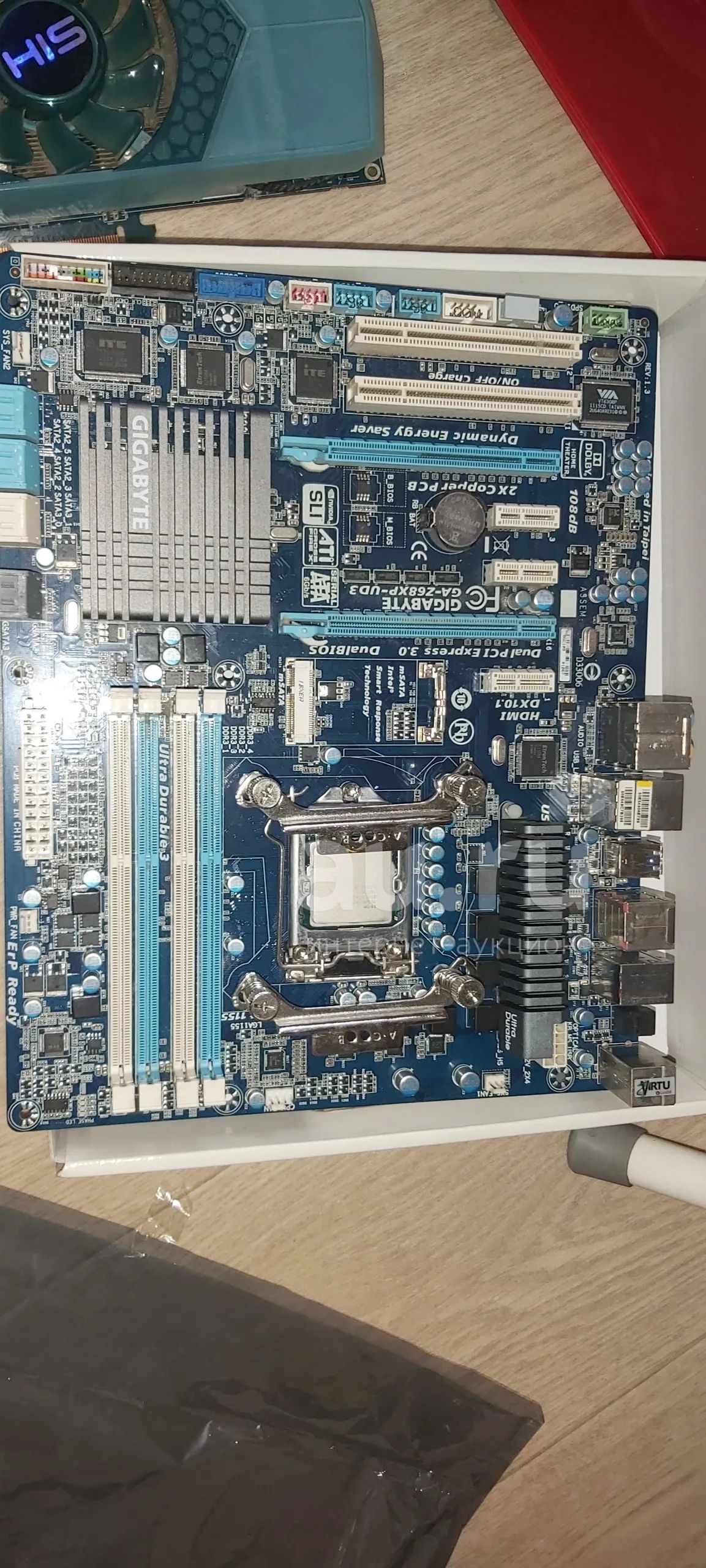 Материнская плата MB Gigabyte GA-Z68XP-UD3 LGA1155 DDR3 2133/1866/1600 ...
