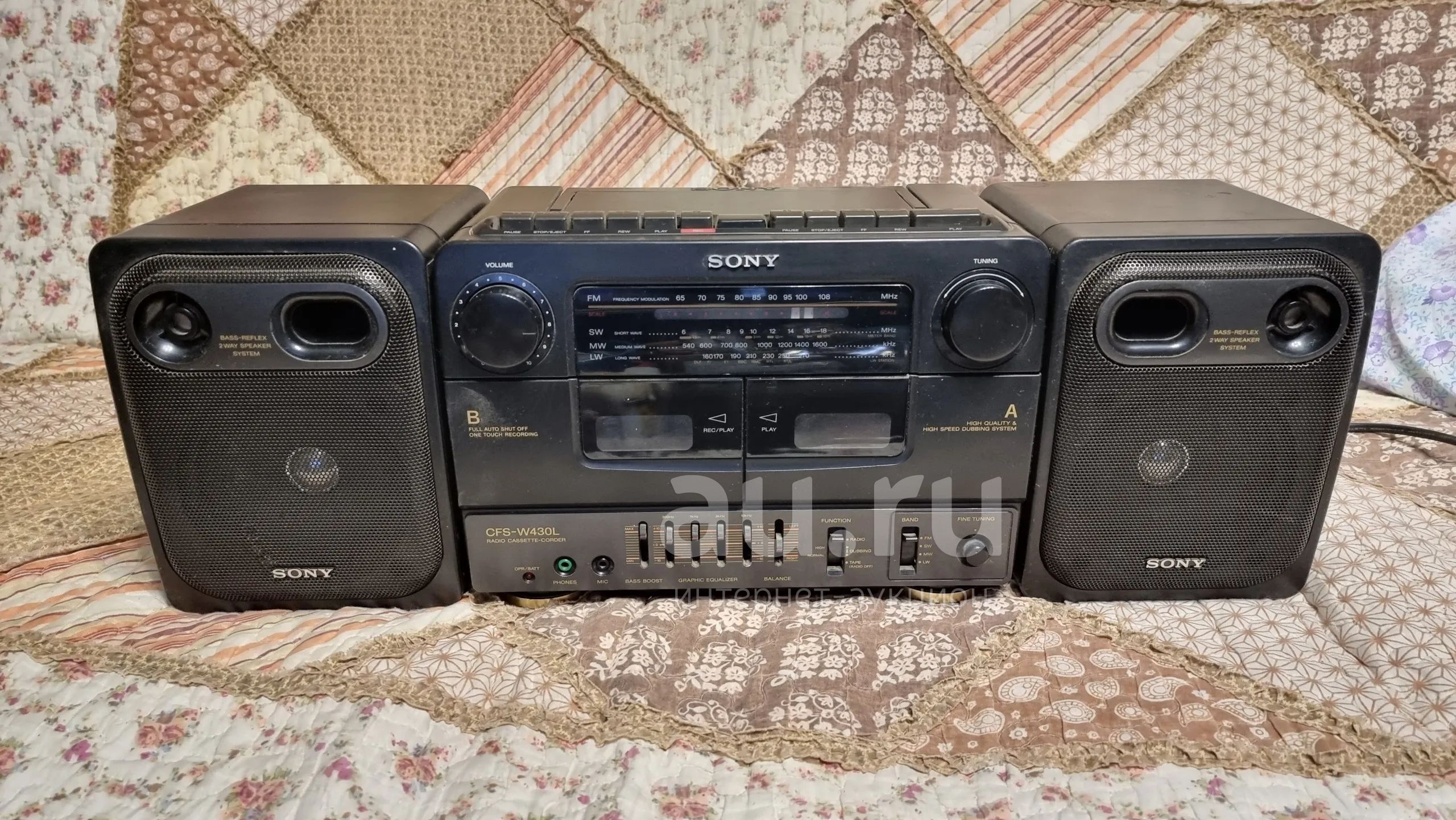 Магнитофон Sony CFS-W430L — купить в Красноярске. Состояние: Б/у ...