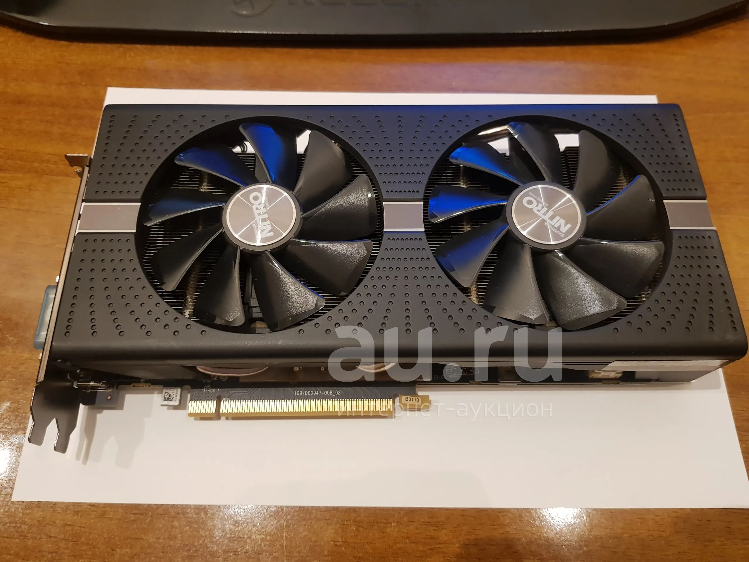 Sapphire Radeon RX 580 Nitro+ 4 Gb — купить в Красноярске. Состояние: Б ...