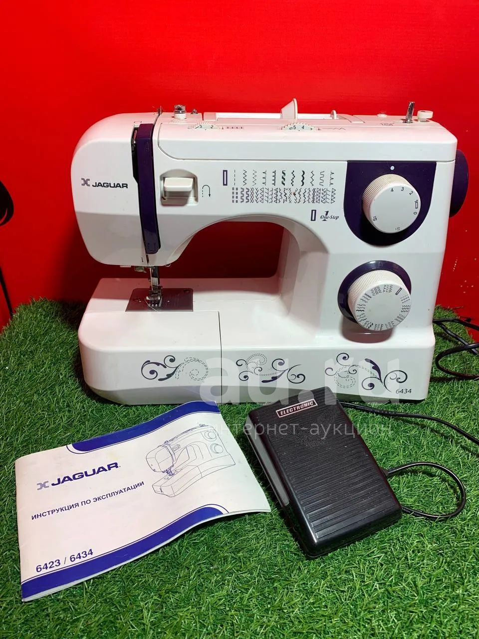 Швейная машина Jaguar 6434 (Ш 33402) — купить в Красноярске. Состояние ...