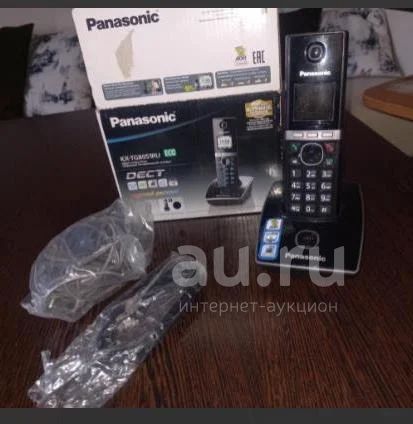 Телефон- трубка Panasonik,в идеальном — купить в Красноярске. Состояние ...