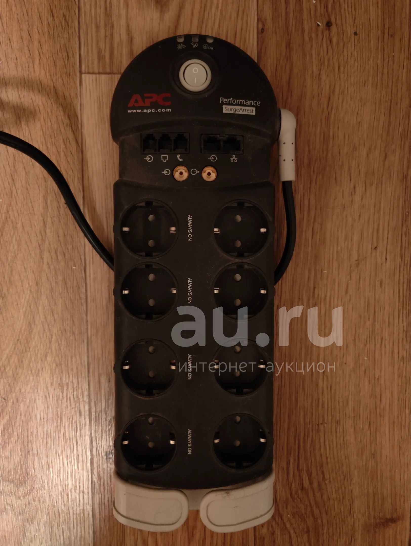 APC PF8VNT3-RS Performance SurgeArrest, 8 розеток, защита телефонной ...