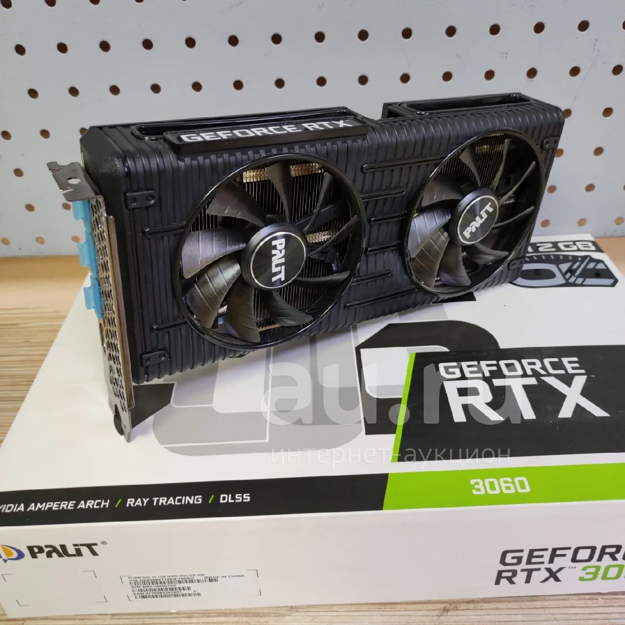 Видеокарта Palit GeForce RTX 3060 DUAL OC 12gb (LHR) (К) (298366 ...