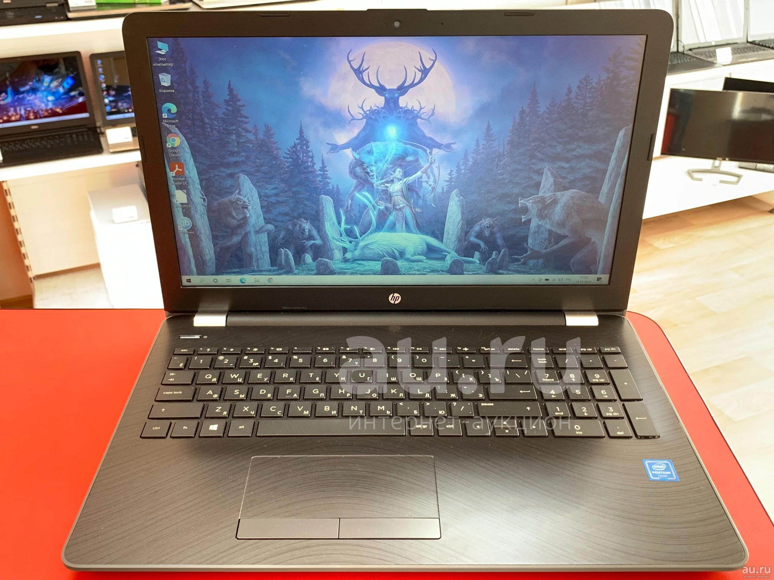 Ноутбук HP Pentium N3710 4 ядра — купить в Красноярске. Состояние: Б/у ...