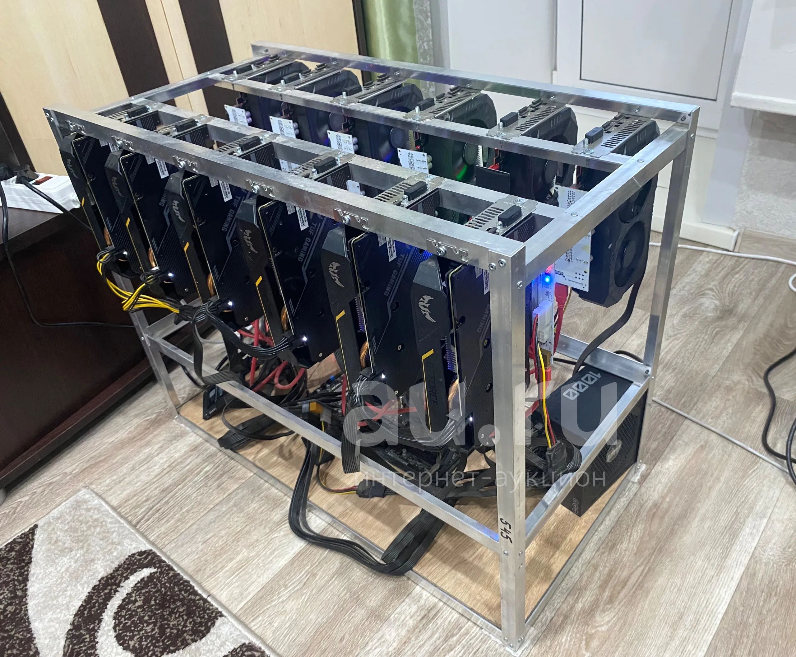 Майнинг ферма 12х1660 super asus tuf 380mh/s — купить в Красноярске ...