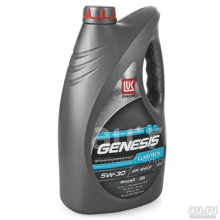 Лукойл lukoil genesis claritech 5w-30 канистра 4 л — купить в ...