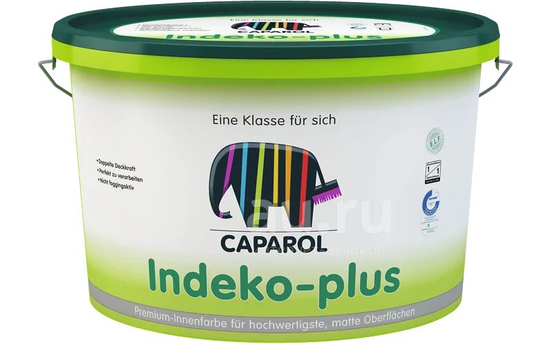 Краска водно-дисперсионная Indeko-plus База 10 л — купить в Красноярске ...