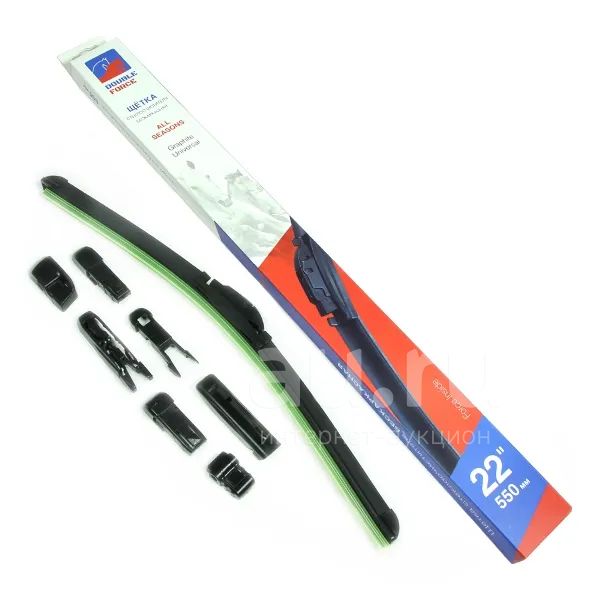 Щетка стеклоочистителя бескаркасная Double Force multi-крепление ...