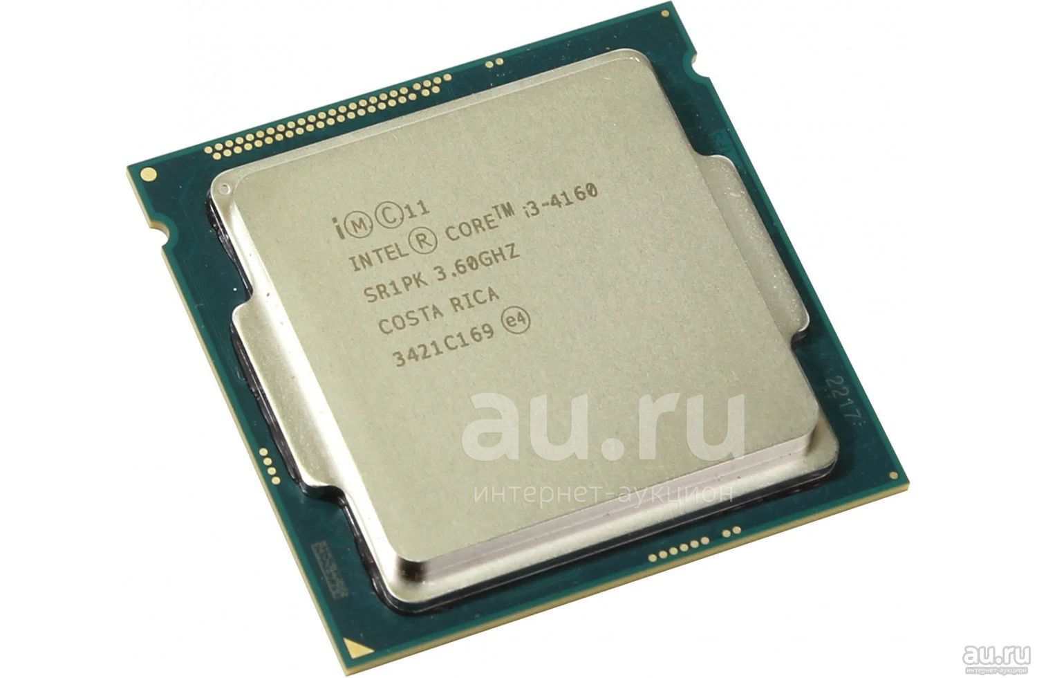 Игровой современный процессор Intel Core i3-4160 SR1PK 3.60Ghz socket ...