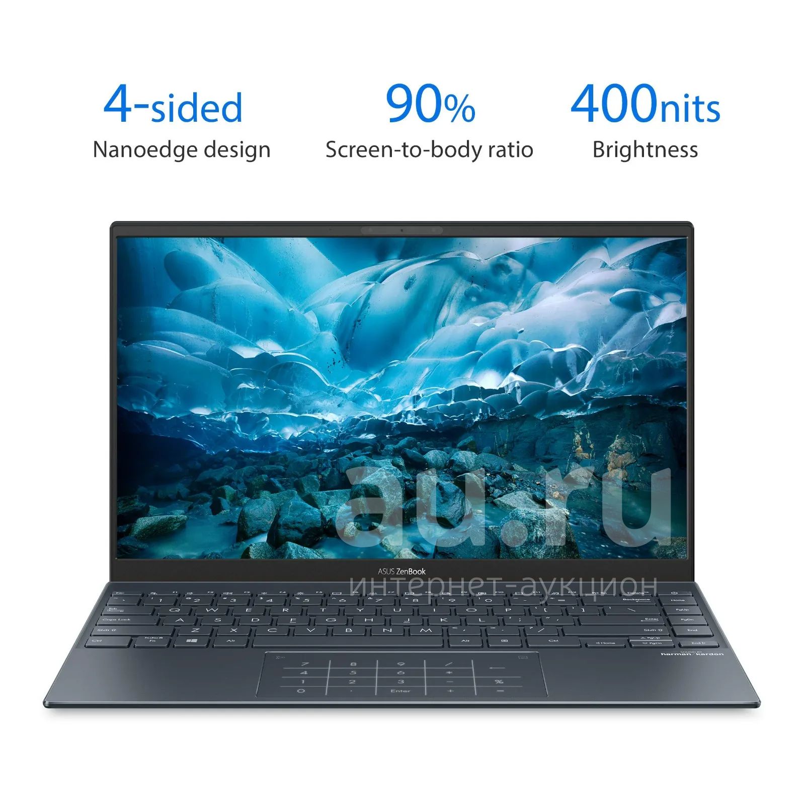 14" Ультрабук ASUS ZenBook 14 UX425EA-KI390T серый [Full HD (1920x1080 ...