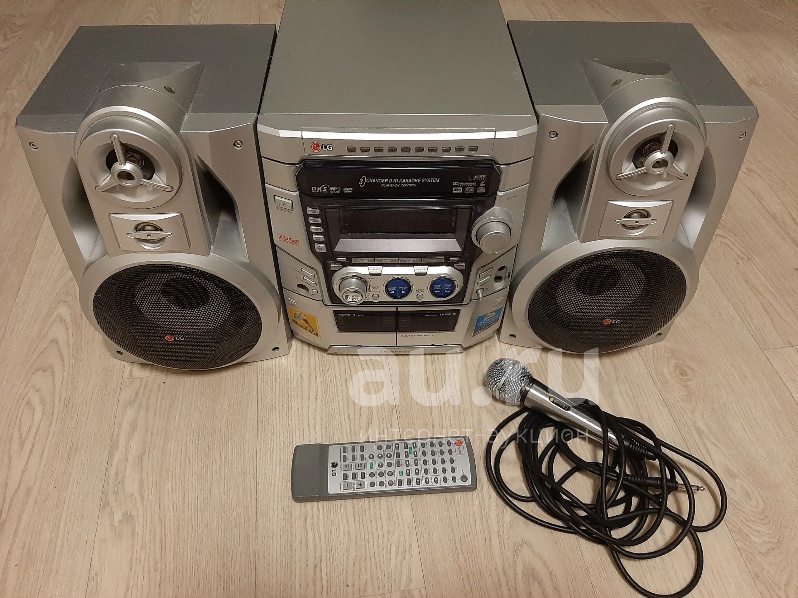 Музыкальный центр LG с караоке DVD — купить в Железногорске. Состояние ...