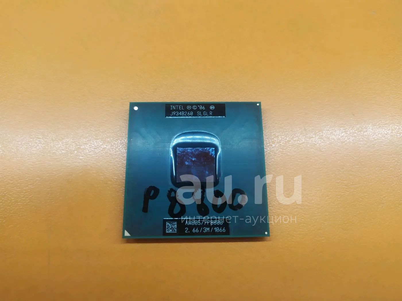 Б\У процессор для ноутбука SLGLR Intel Core 2 Duo P8800 2 ядра, 2,66GHz ...