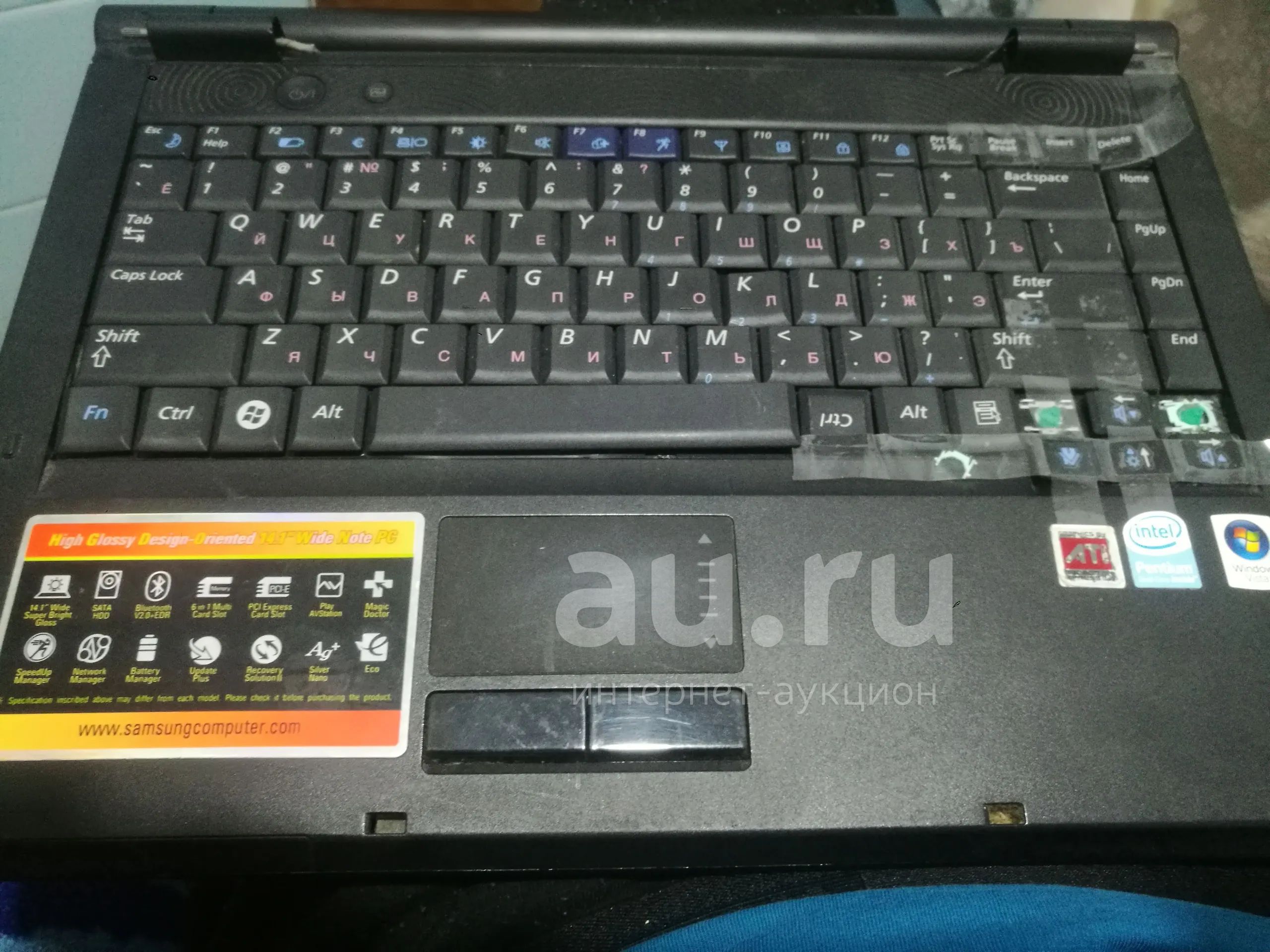 Ноутбук Samsung R20 — купить в Красноярске. Состояние: Неисправно ...