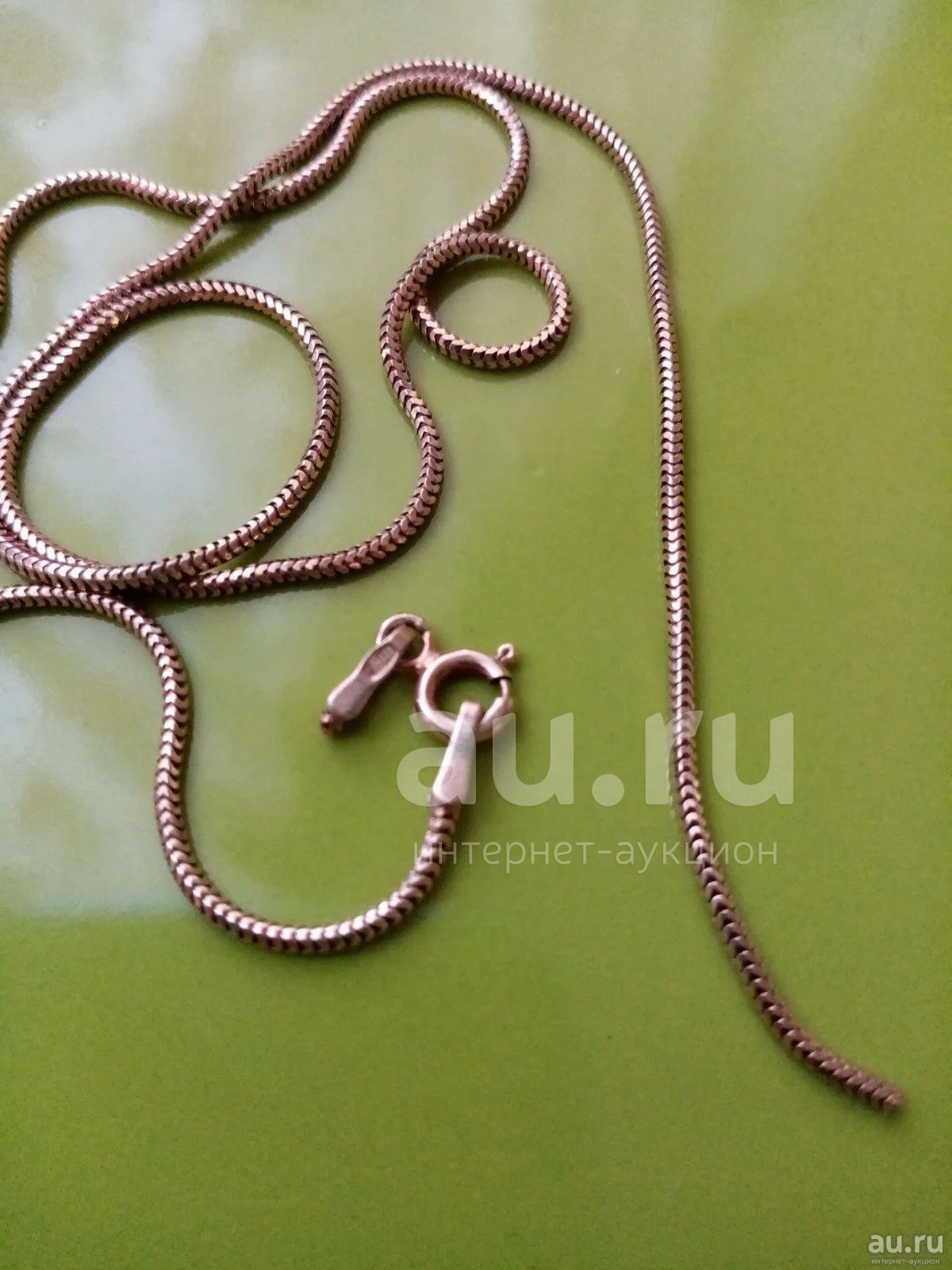 Цепочка, плетение снейк, 925 пробы — купить в Красноярске. Состояние: Б ...