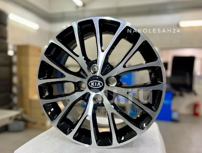 Комплект новых литых дисков R15 Kia Rio/Hyundai Solaris(Киа Рио/Хендай ...