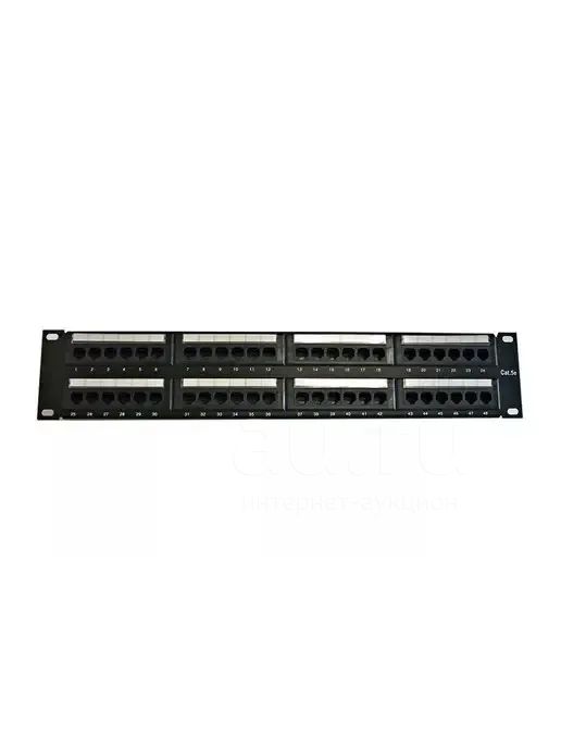 Патч-панель 48 портов RJ45, 2U, Кат.5e — купить в Красноярске ...