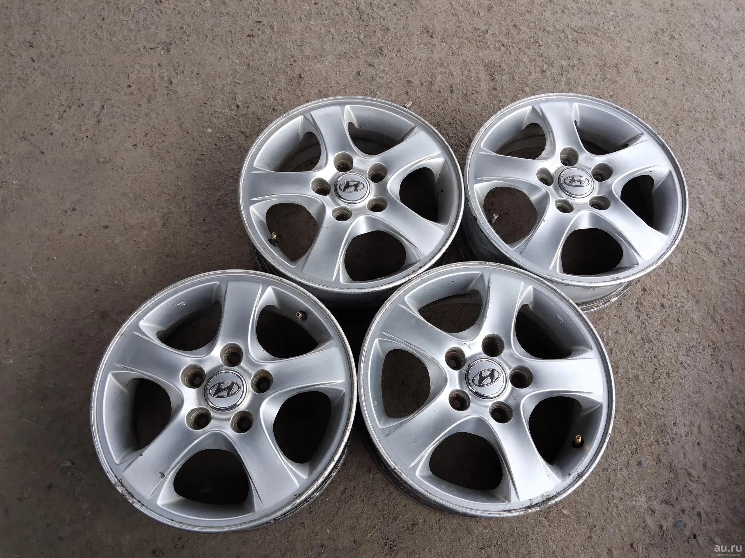 5/114,3 R15 - 4 Диска литых на автомобиль Hyundai. Made in Korea ...