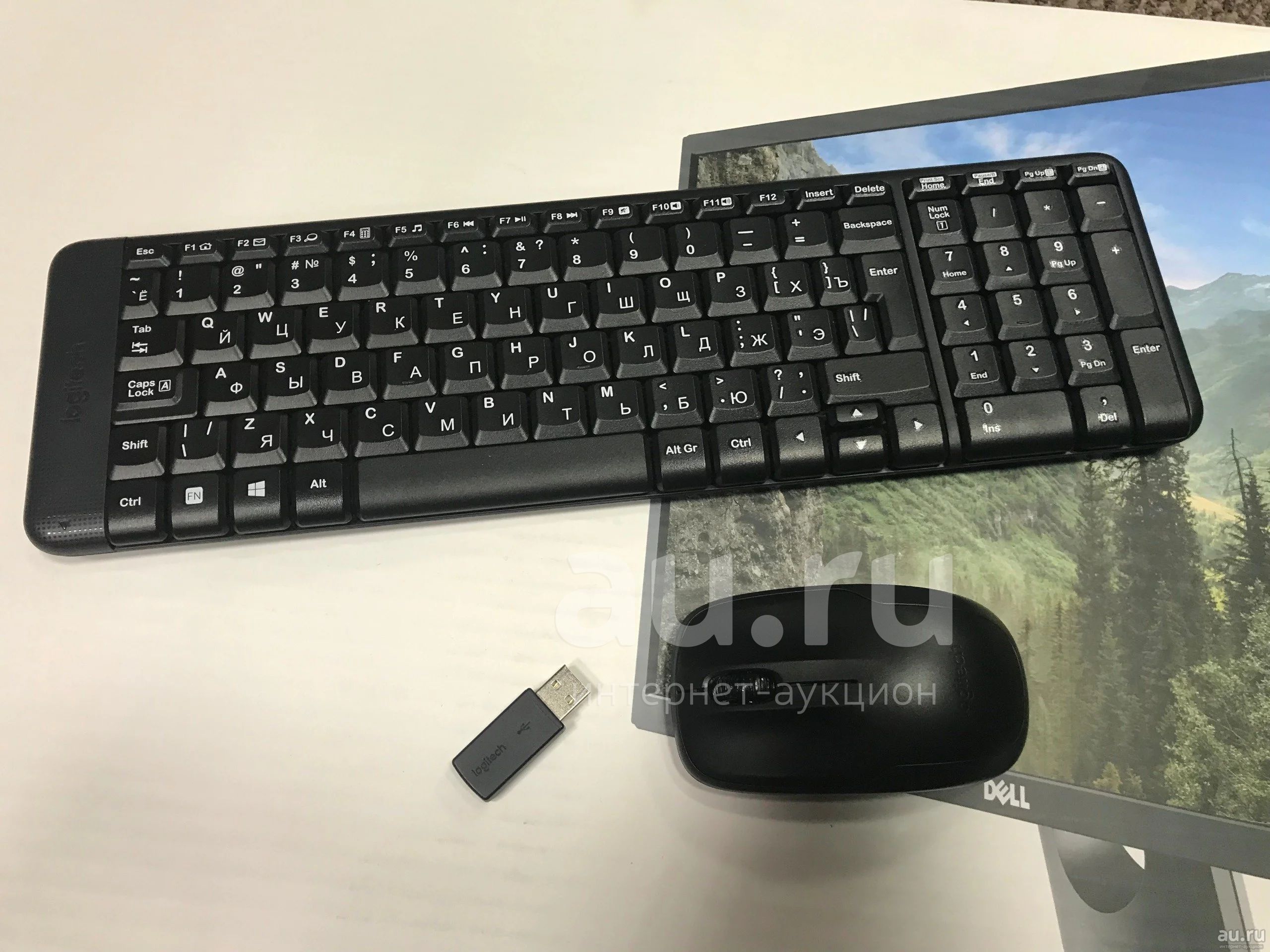 Клавиатура+мышь беспроводная Logitech Wireless Combo MK220 (920-003169 ...