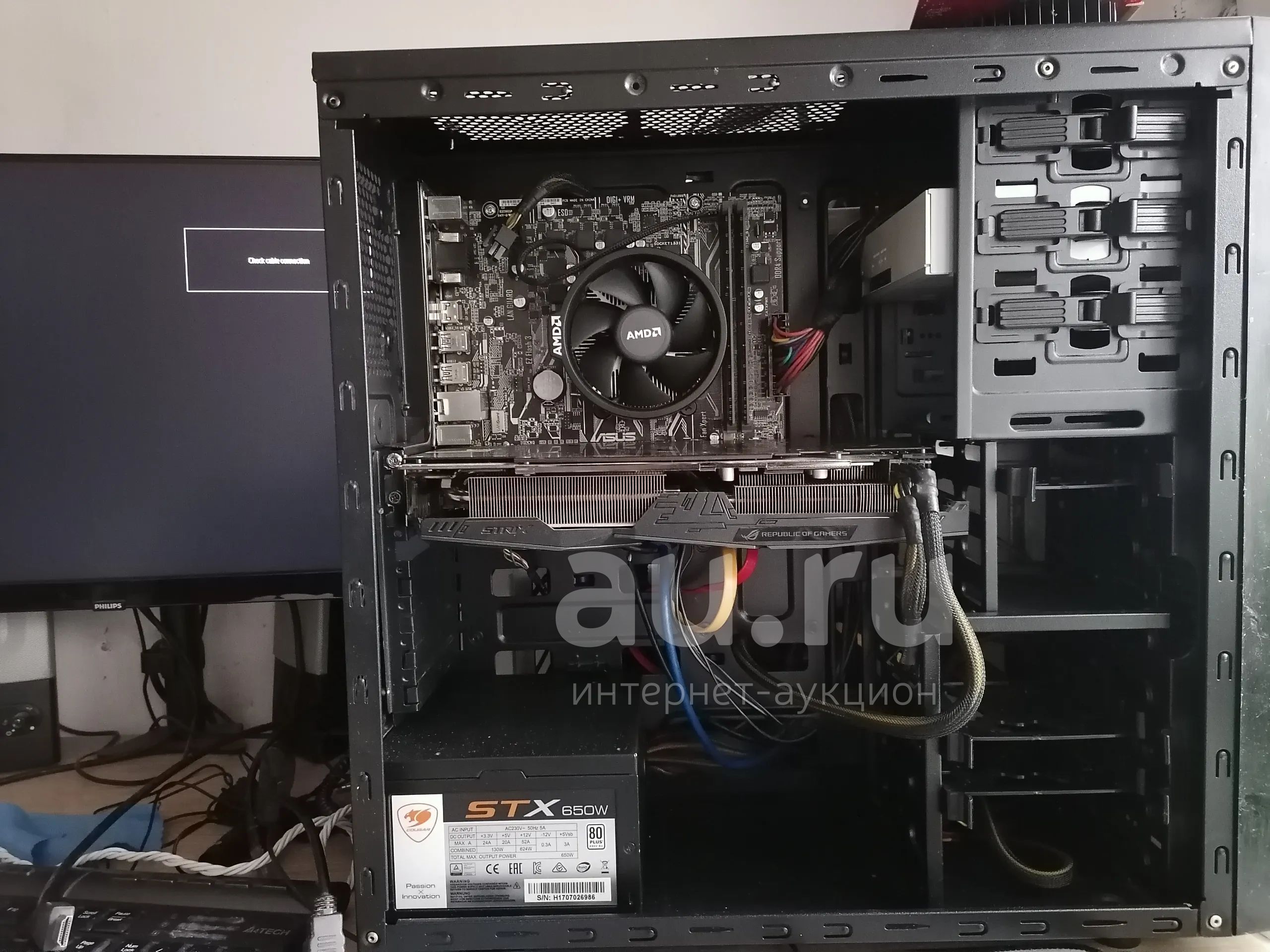Компьютер в сборе Asus prime a320m-k Ryzen 3 1300x ssd 240gb — купить в ...