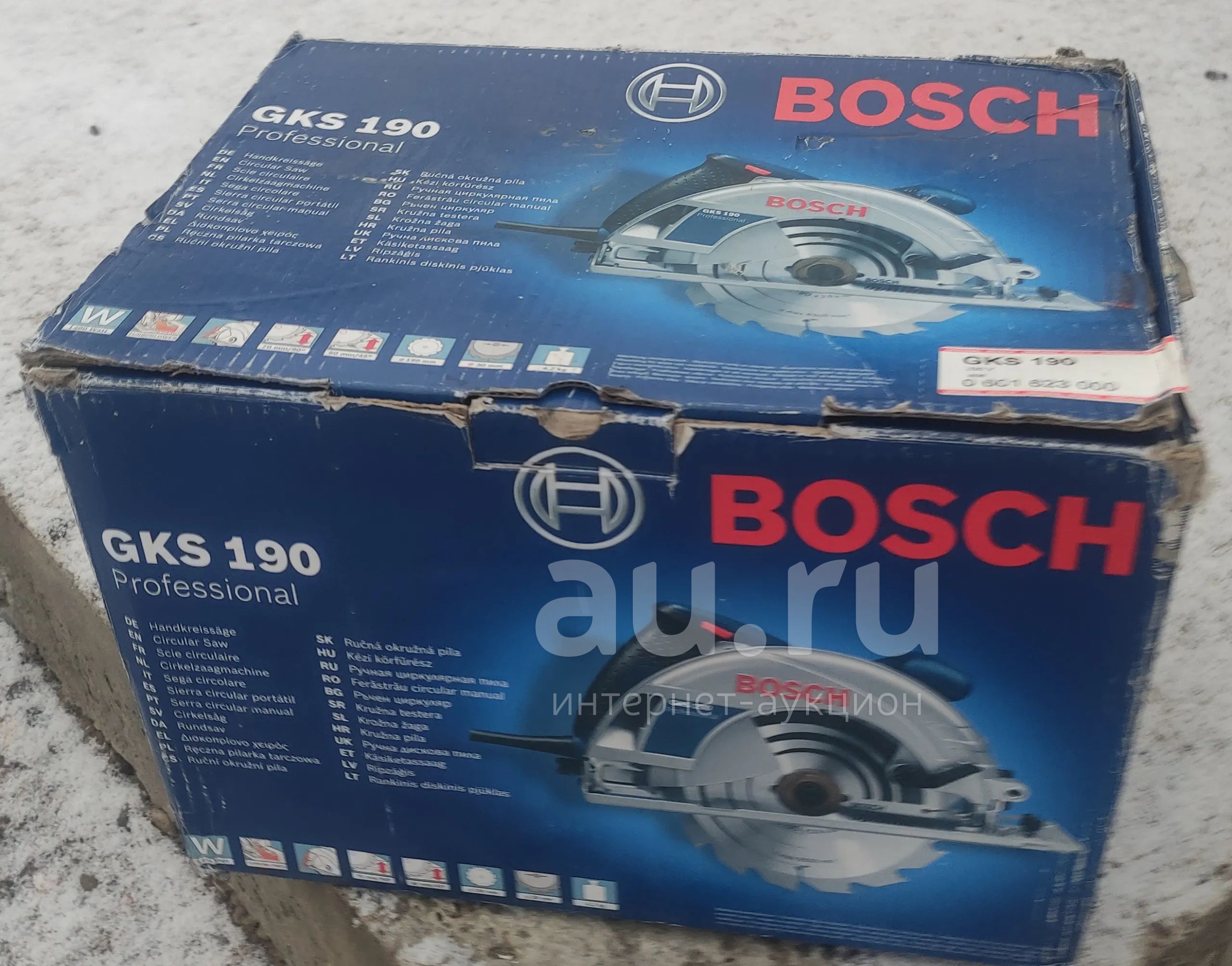 Дисковая пила bosch gks 190 — купить в Красноярске. Состояние: Б/у ...
