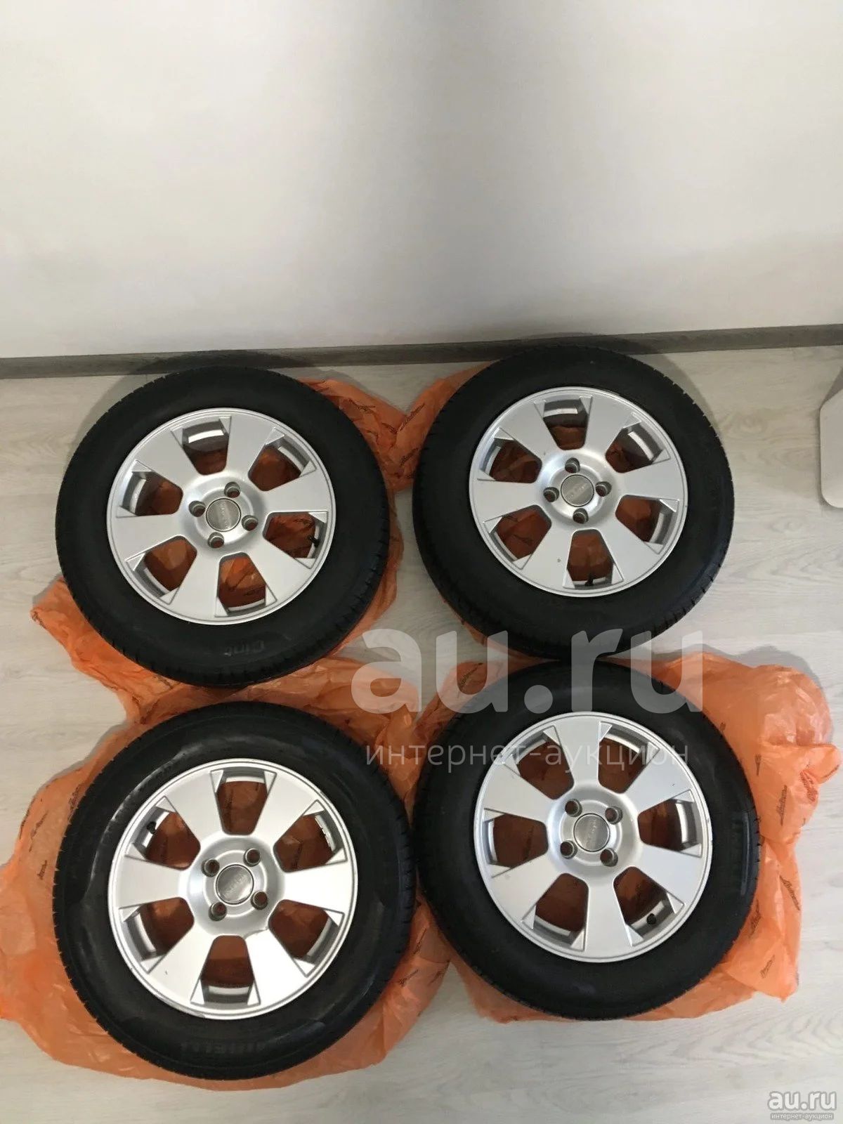 Колеса R15 185/65 4x100 (Диски K&K Restyle и Резина Pirelli Cinturato ...
